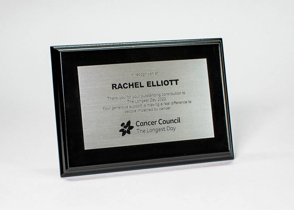 Laser Laminate Plates | Custom Award - Platinum Awards